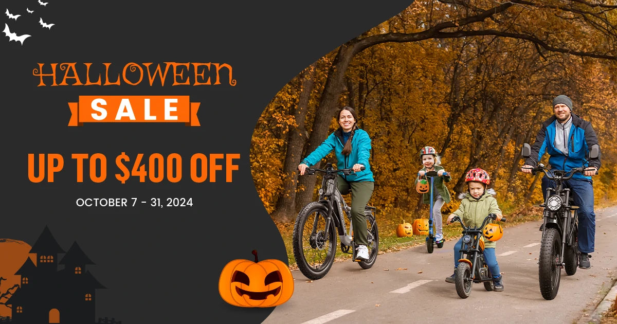 Riding Halloween: E-bikes & E-scooters make it easy to play trick-or-t ...