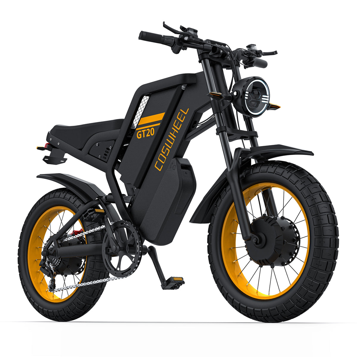 COSWHEEL GT20 Pro 20" Off Road Electric Bike 2*1000W Dual Motor 48V 40 ...