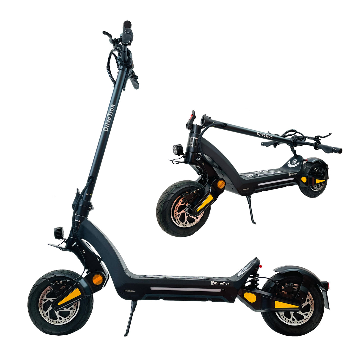 DRIVETRON DT06 11" Off-Road Electric Scooter 1200W*2 Dual Motors 60V 2 ...