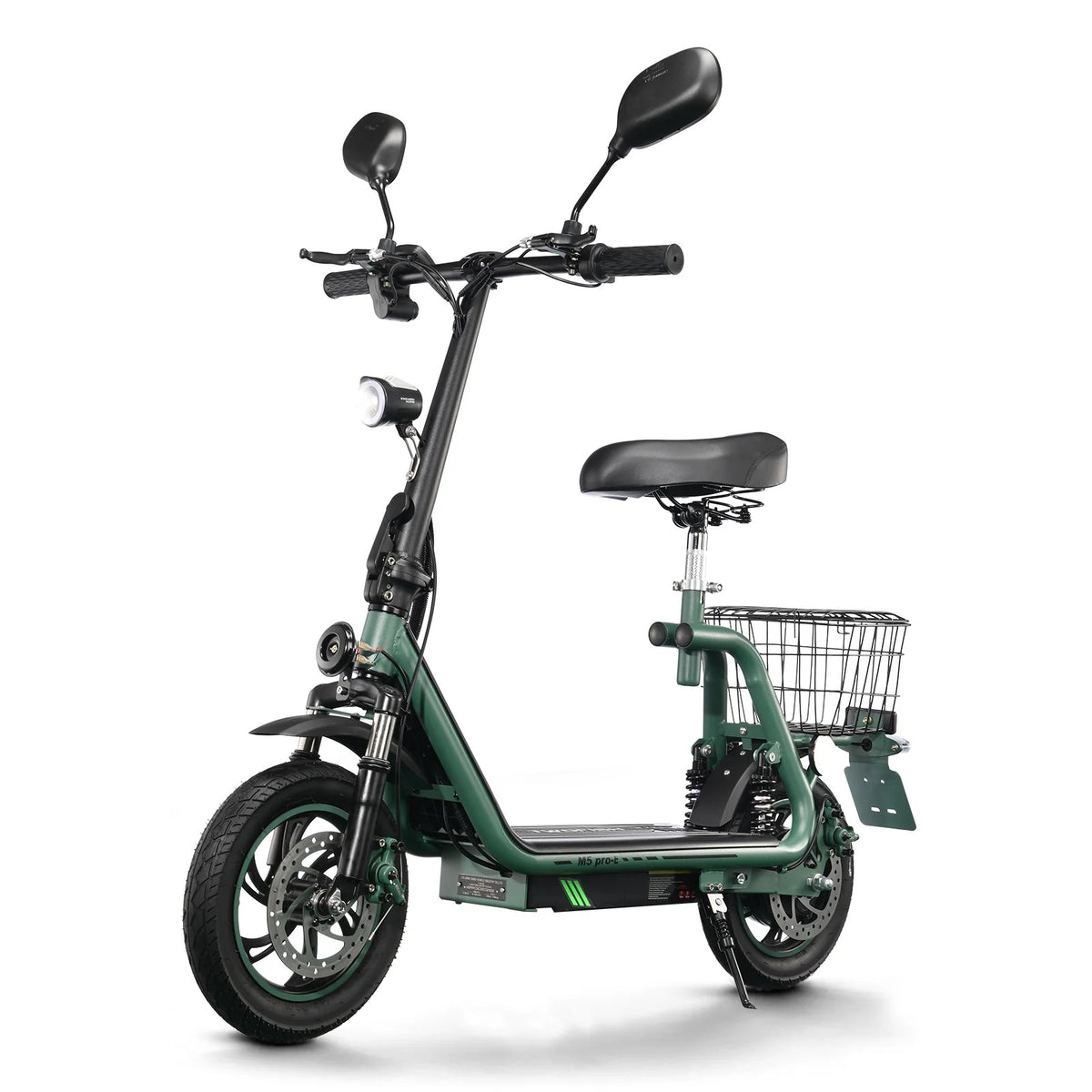 TWOFISH M5 Pro-E 12" Seated E-Scooter 500W Motor 48V 13Ah Battery (EU ...