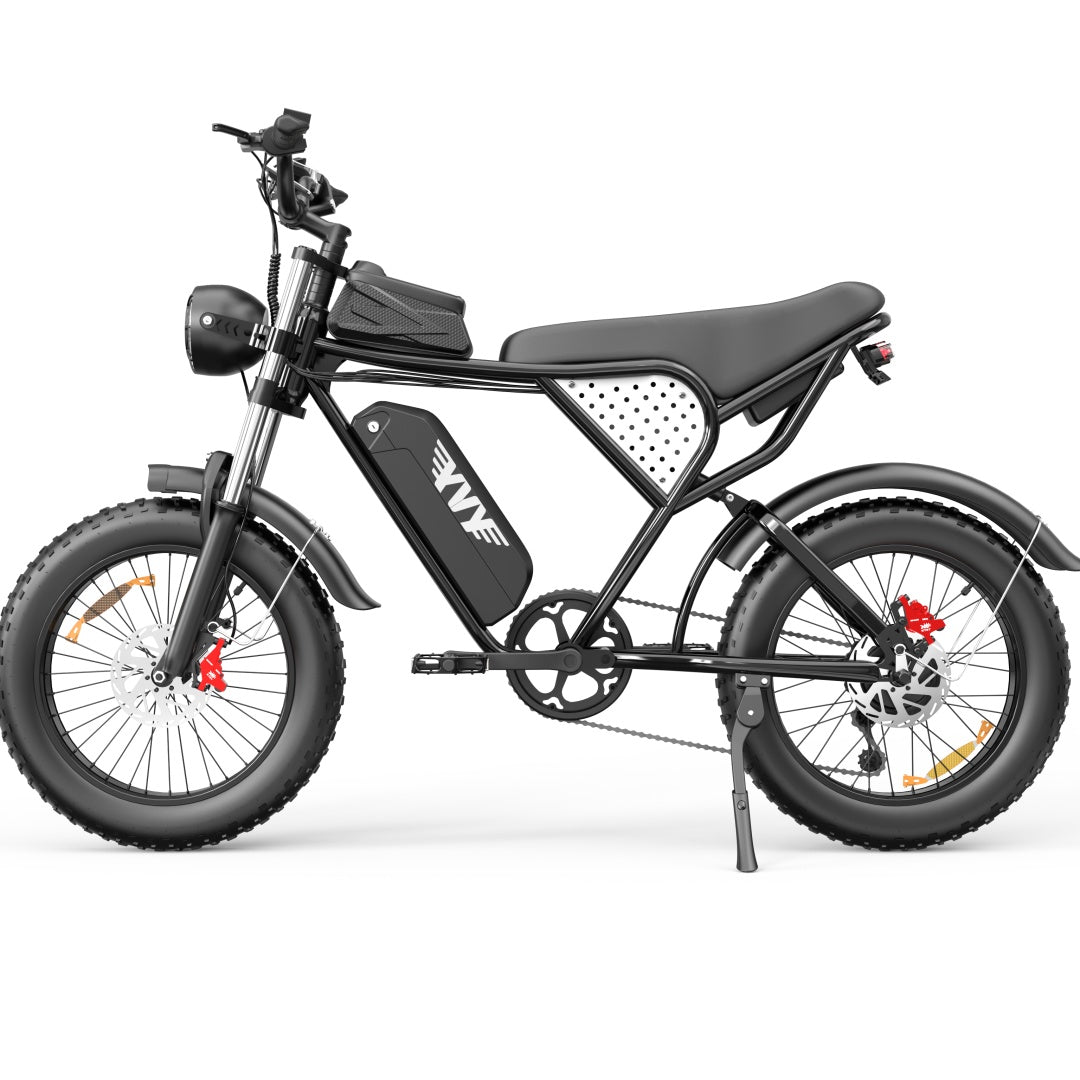 YVY C20(Q20) 20" Fat Tires Electric Bikes 1500W Motor 48V 20Ah Battery ...