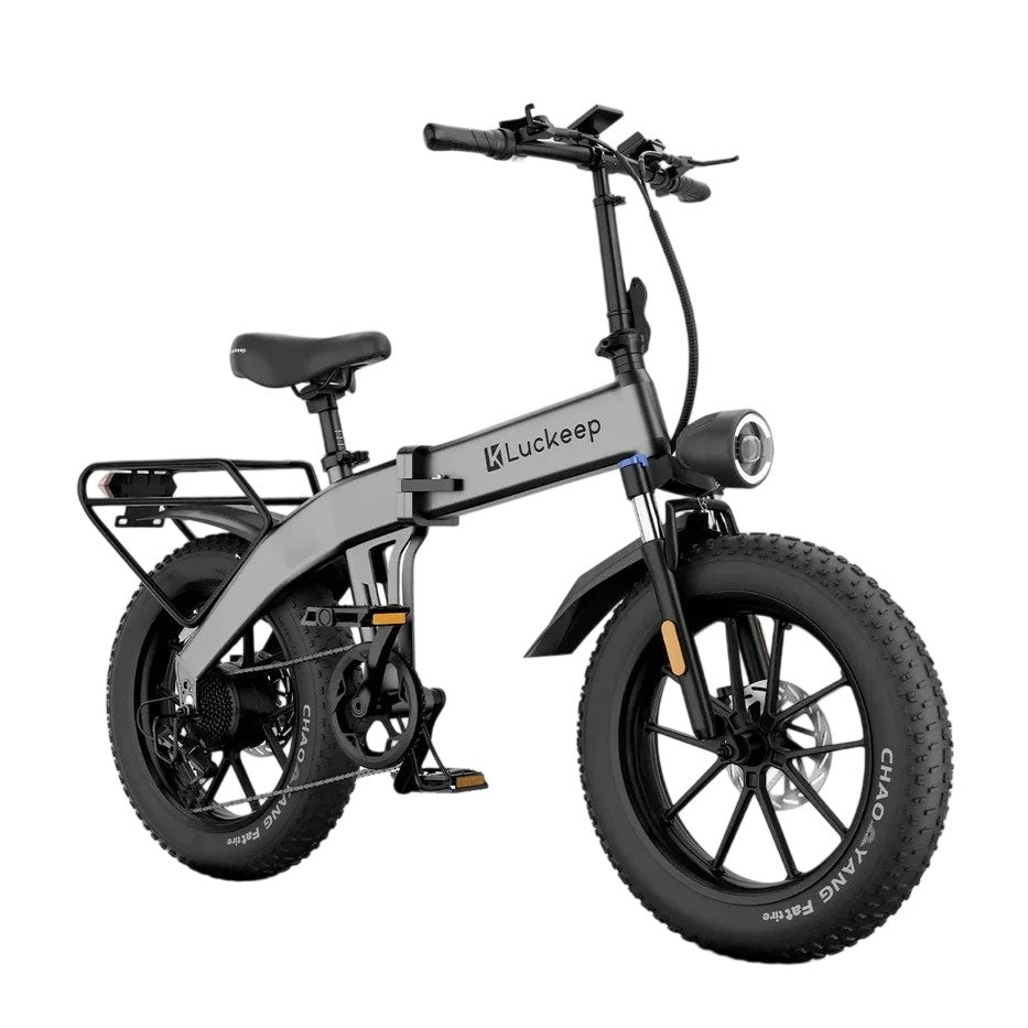LUCKEEP X1 20" Folding Electric Bike 1000W(1500W Peak) Motor 48V 15Ah ...
