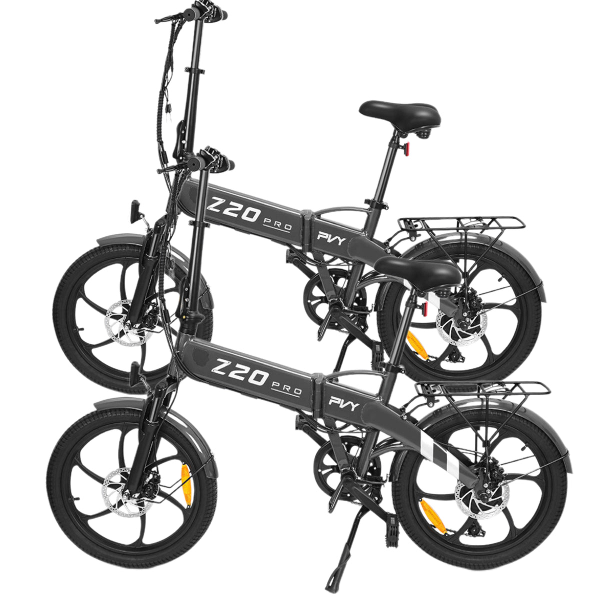 PVY Z20 Pro Electric Folding Commuter City Bike Combo – Gleeride