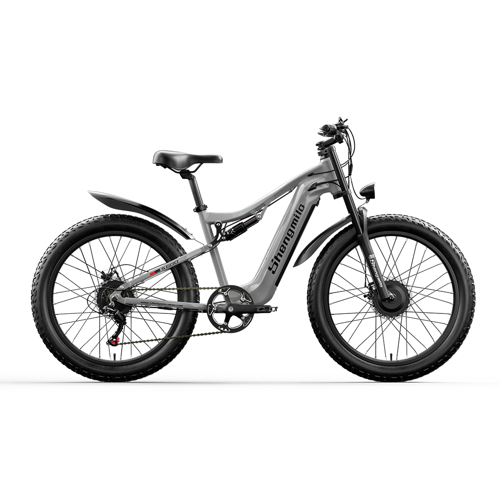 Shengmilo S600 26" Electric Mountain Bike 2000W Dual Motor 48V 17.5Ah ...